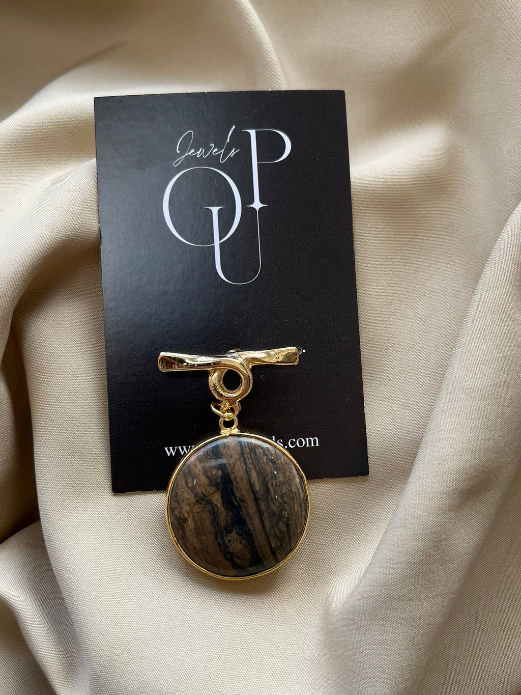 Vintage inspired brooch – opujewels