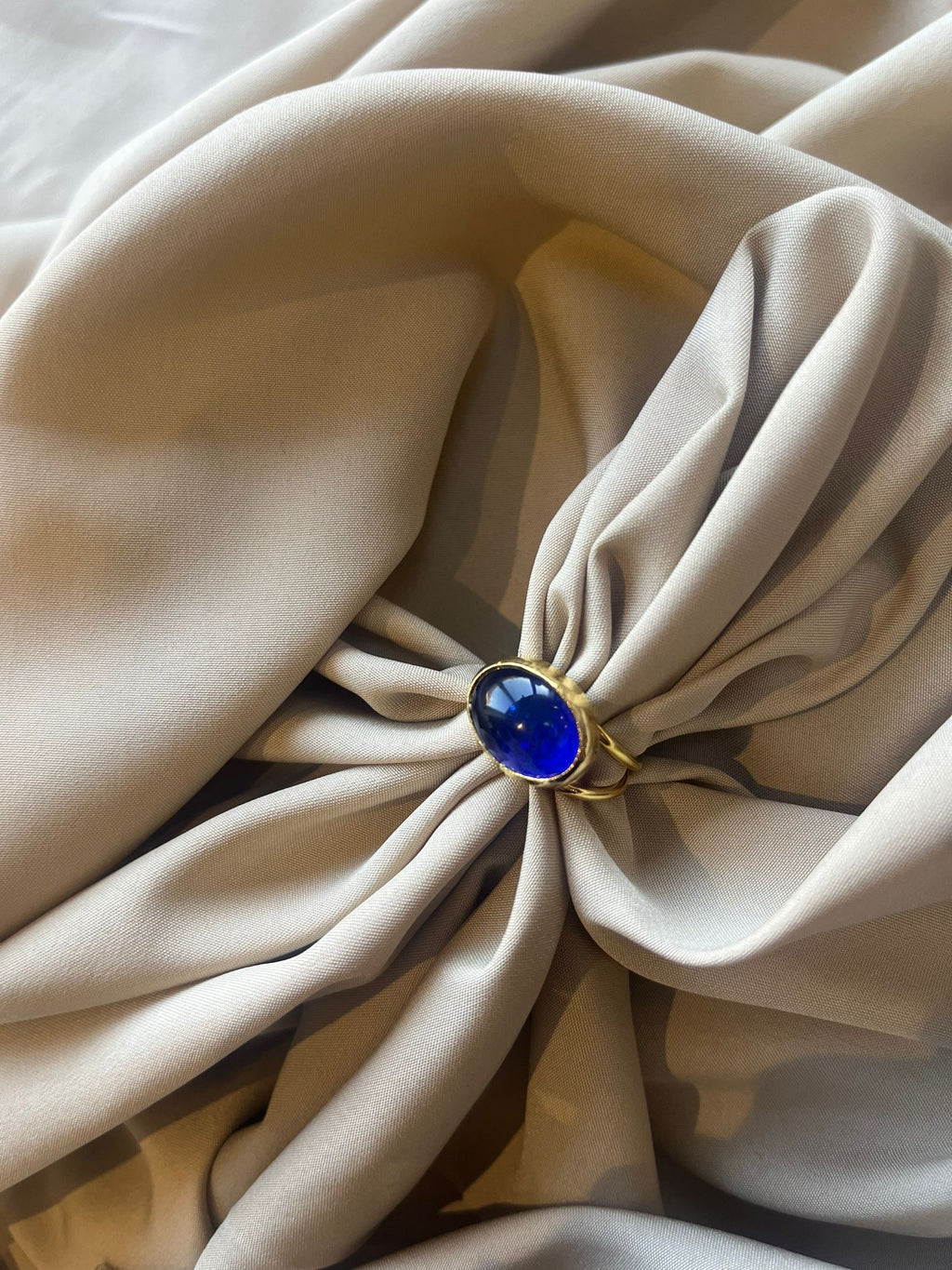 Blue bubble ring – opujewels