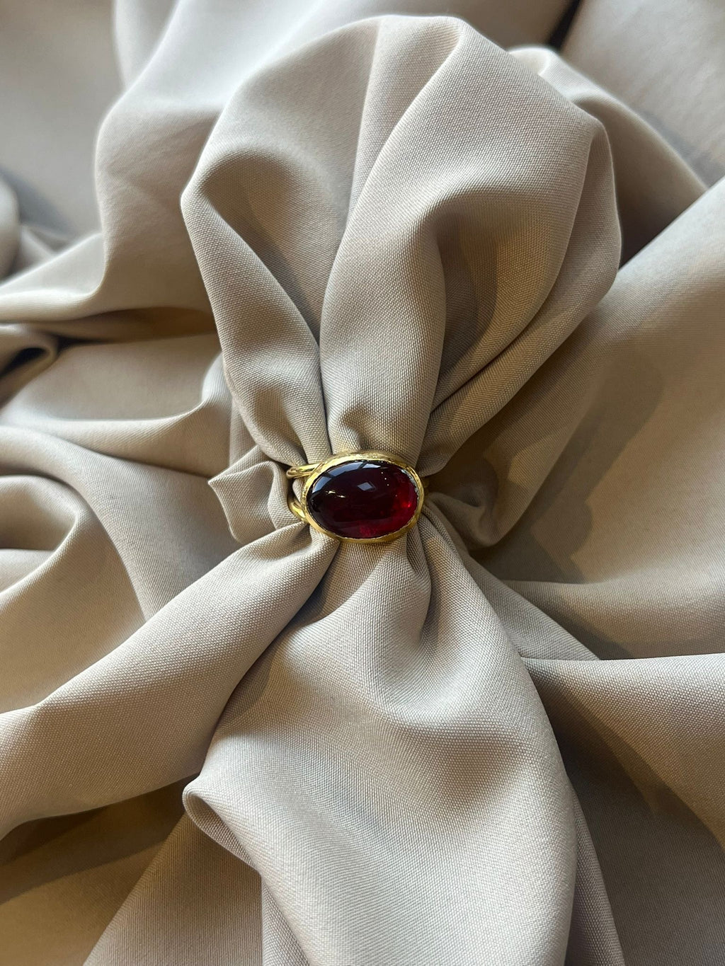 Red bubble ring – opujewels