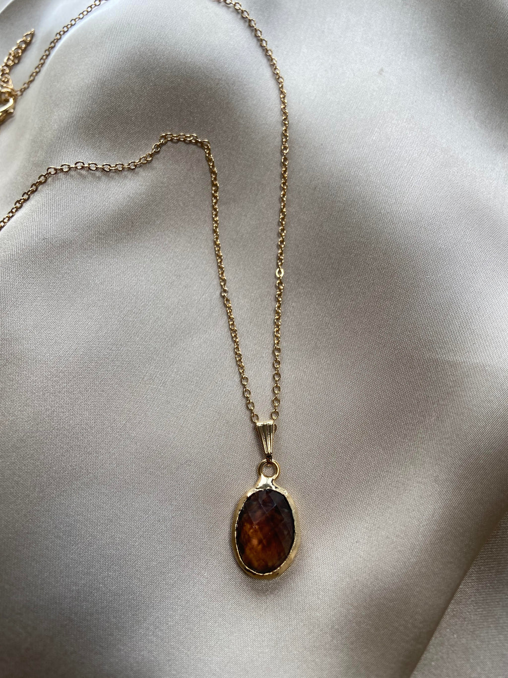 Zultanite Pendant Chain Necklace – opujewels